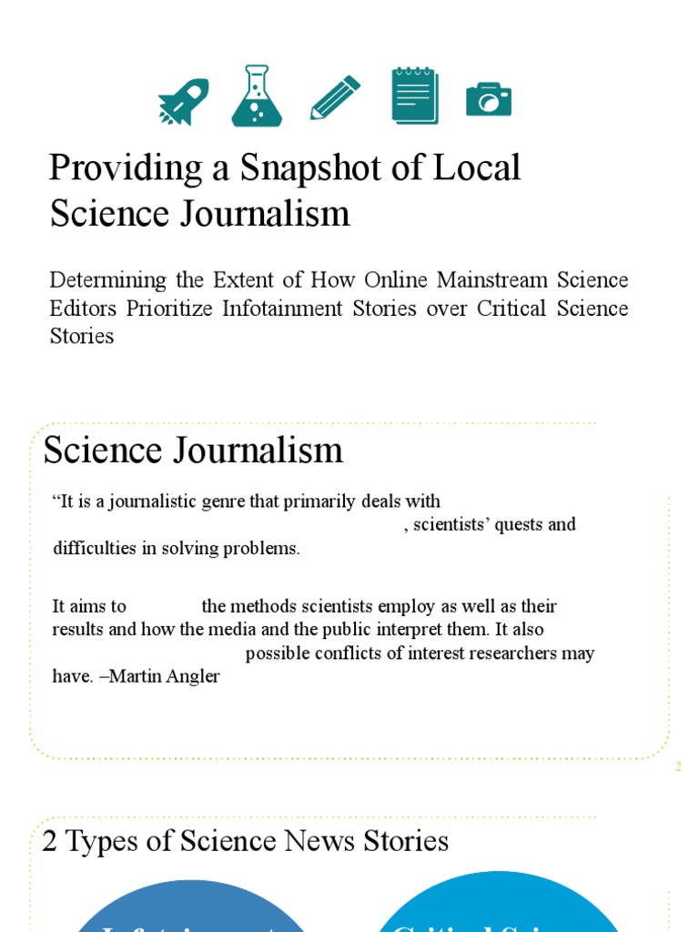 Filipino Science Journalism Analysis | PDF | Science | Journalism