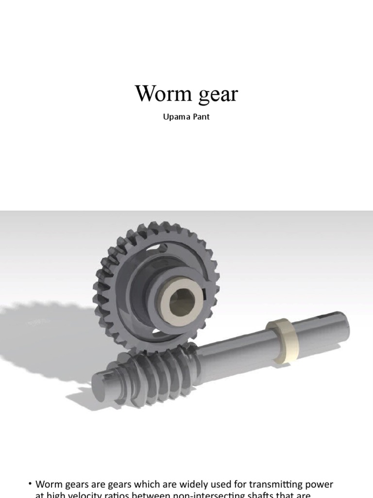 Worm Gear | PDF