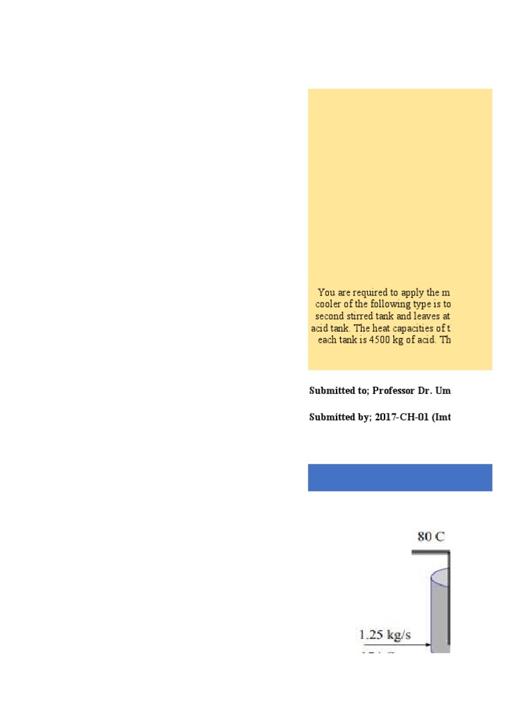 2017ch01 Complex Engineering Problem Pdf Pdf Temperature Fluid