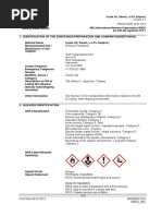 Material Safety Data Sheet: Unitor Usc | PDF | Firefighting | Personal ...