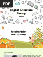 12 English - Keeping Quiet | PDF