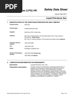 MSDS LPG Pertamina PDF | PDF | Firefighting | Liquefied Petroleum Gas