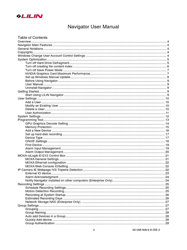 Navigator User Manual | PDF | Graphics Processing Unit | Streaming Media