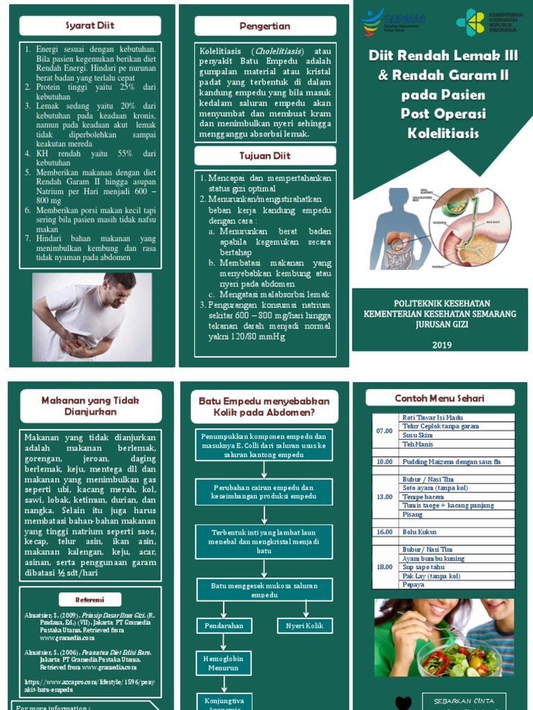 Leaflet Kolelitiasis - LUVIANA | PDF