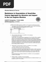 Aashto T 99 (Method) | PDF | Soil | Density