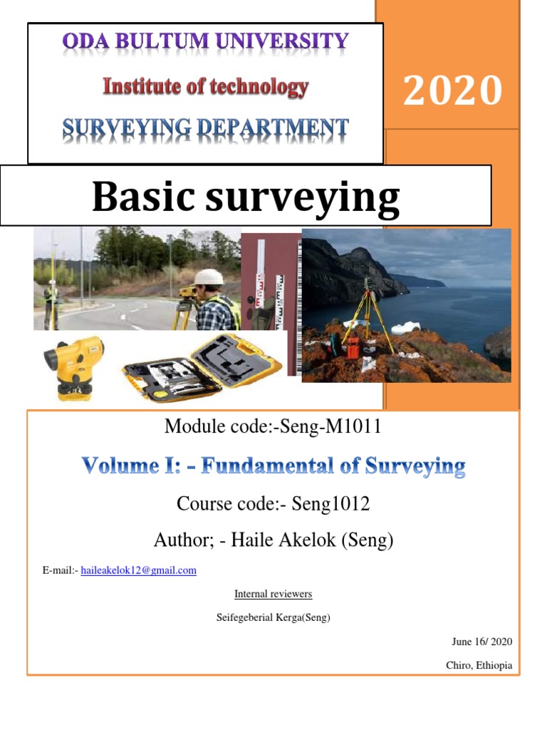 Manual of Basic Surveying HHHHH PDF | PDF | Surveying | Topography