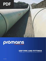 GRP Pipe Catalog PDF | PDF | Fiberglass | Pipe (Fluid Conveyance)