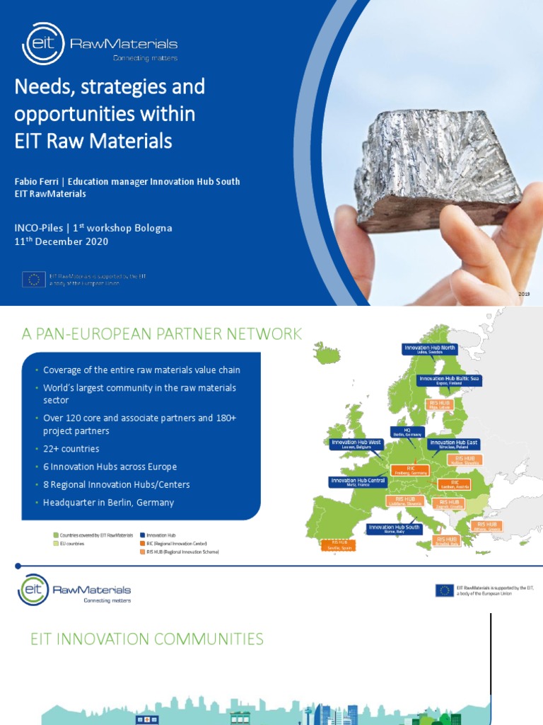 EIT RawMaterials: Strategies for Europe | PDF | Recycling | Sustainability