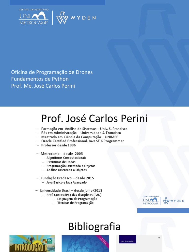 Fundamentos de Python | PDF | Python (linguagem de programação ...