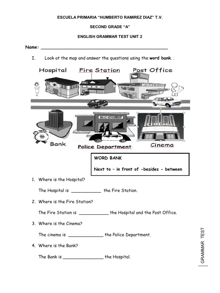 Grammar Exam | PDF | Test (Assessment) | English Language