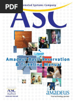 Amadeus Commands Cheat Sheet | PDF