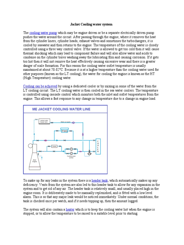 Cooling System | PDF | Piston | Water