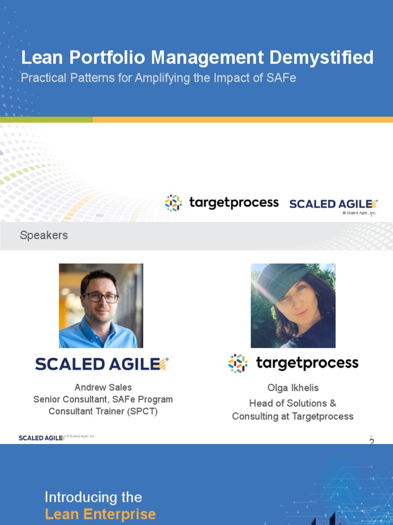 Lean Portfolio Management Demystified: Practical Patterns For ...