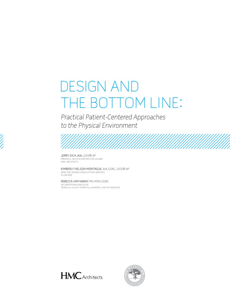 Design and The Bottom Line:: Practical Patient-Centered Approaches To ...