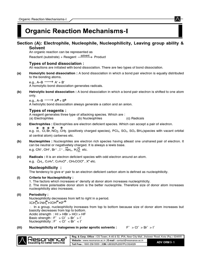 Orm 1 Theory PDF | PDF | Ester | Aldehyde