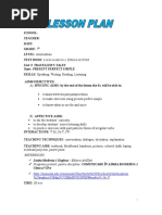Countries and Nationalities Lesson Plan | PDF | Education Theory | Learning
