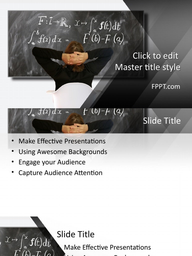 Mathematics Template 16x9 | PDF | Business | Art