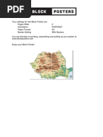 Block Poster Setup Instructions | PDF | Home & Garden