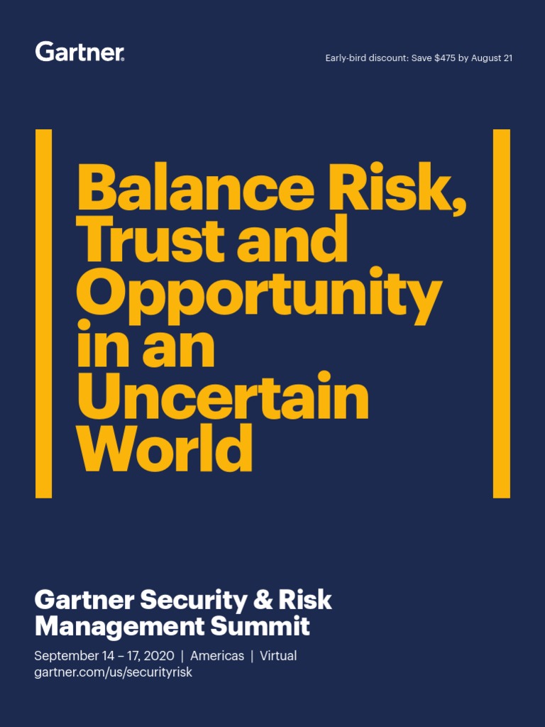 Gartner Security Na Brochure 2020 | Download Free PDF | Risk Management ...