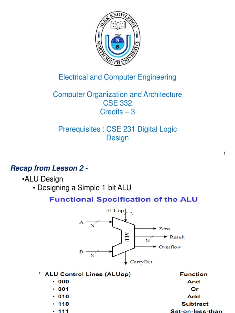 CSE 332 L3 - 16 & 18 July 2020 PDF | PDF | Multiplication | Theory Of ...