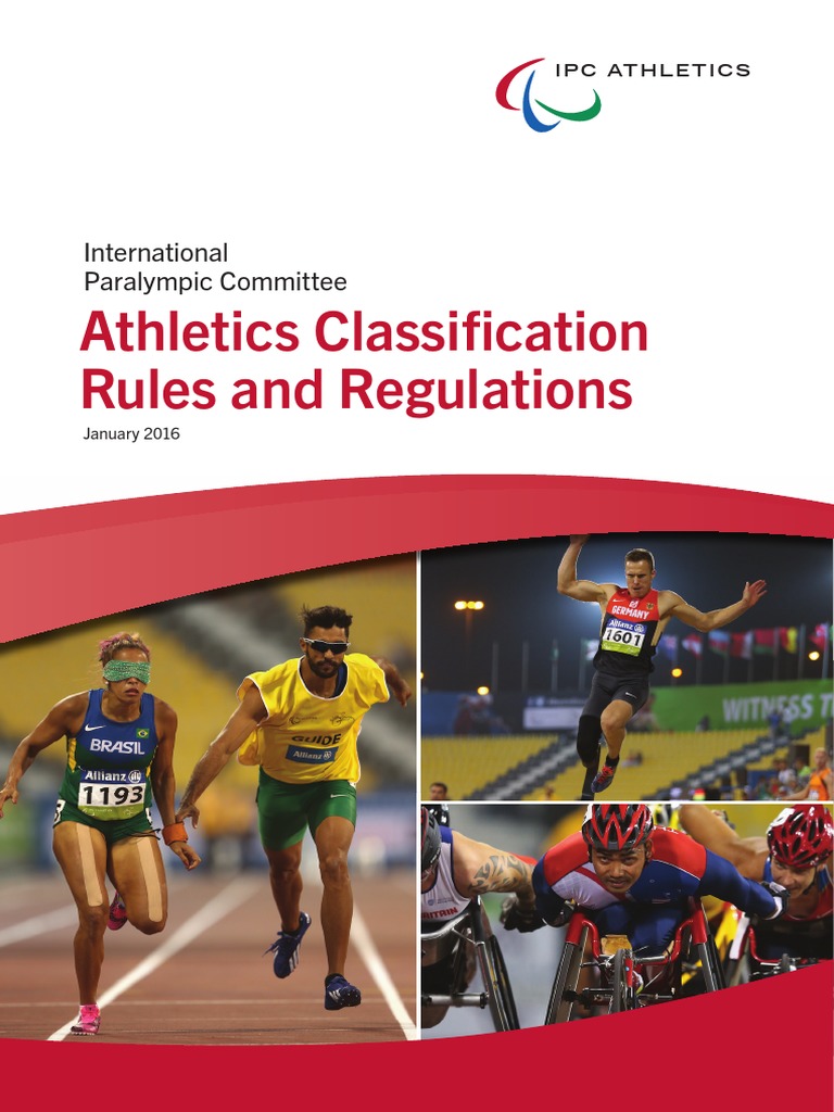 Athletics Classifi Cation Rules and Regulations: International ...