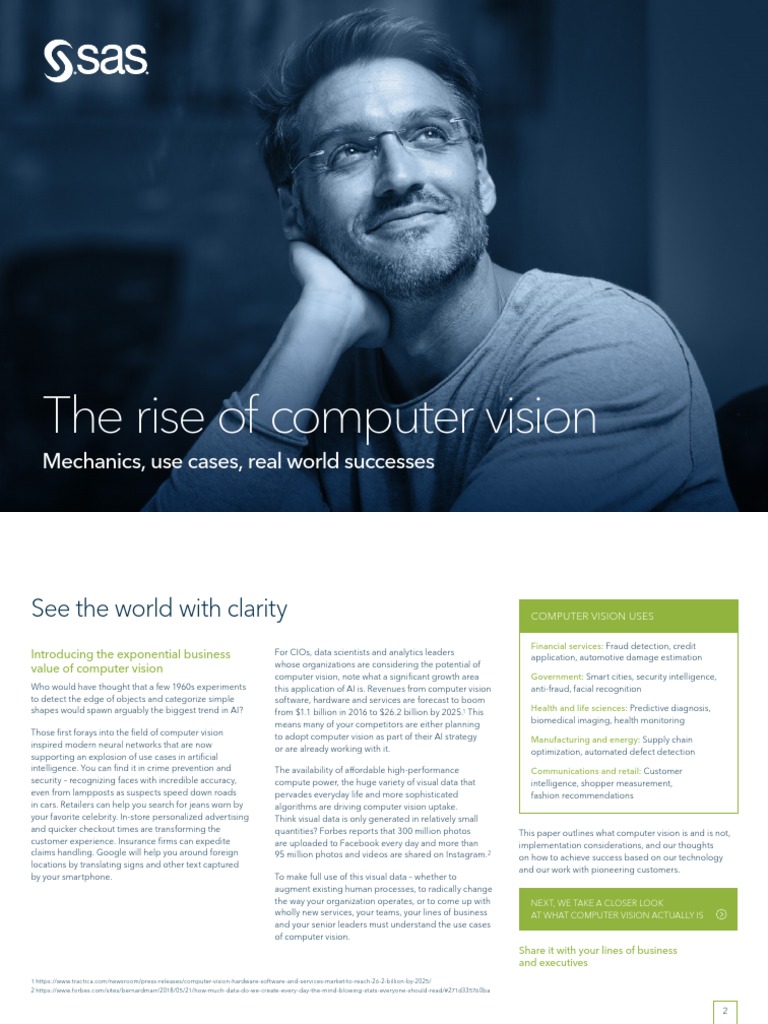 The Rise of Computer Vision: Mechanics, Use Cases, Real World Successes ...