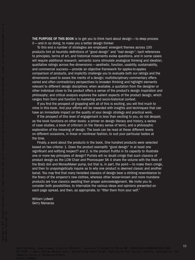Deconstructing Product Design Exploring The Form, Function, Usability ...
