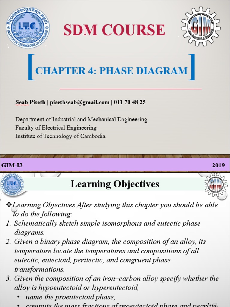 Chapter 1-Phase Diagrams PDF | Download Free PDF | Phase (Matter) | Condensed Matter
