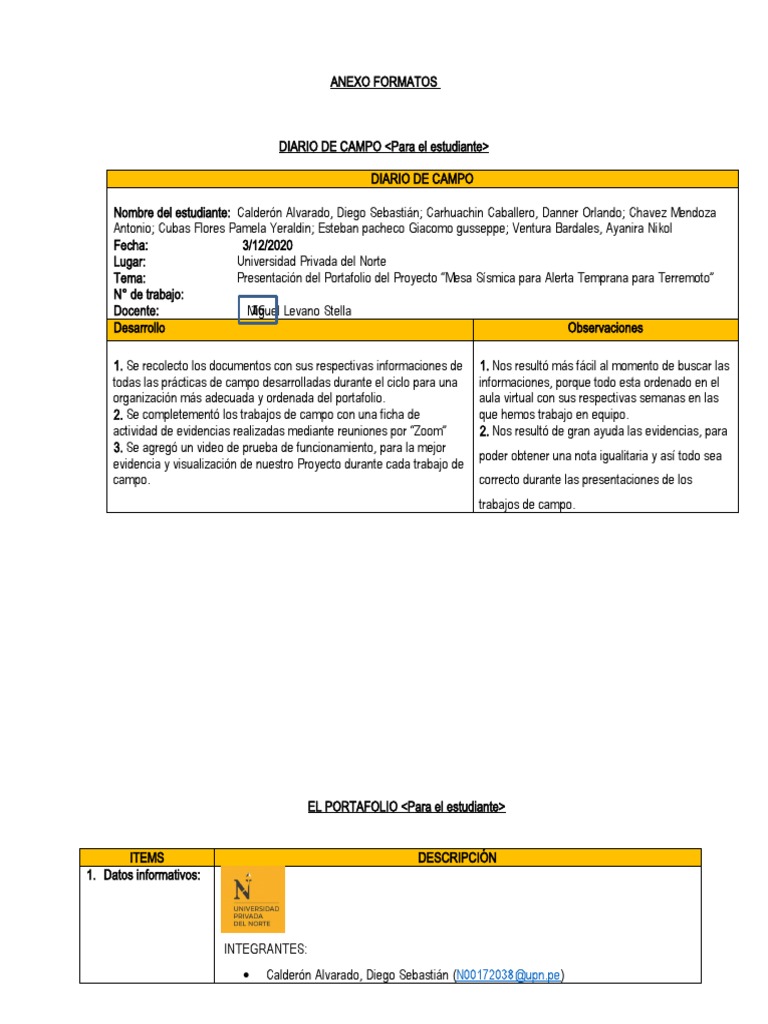 Formato PC - 16 - Estudiante | PDF | Informática y tecnología de la ...