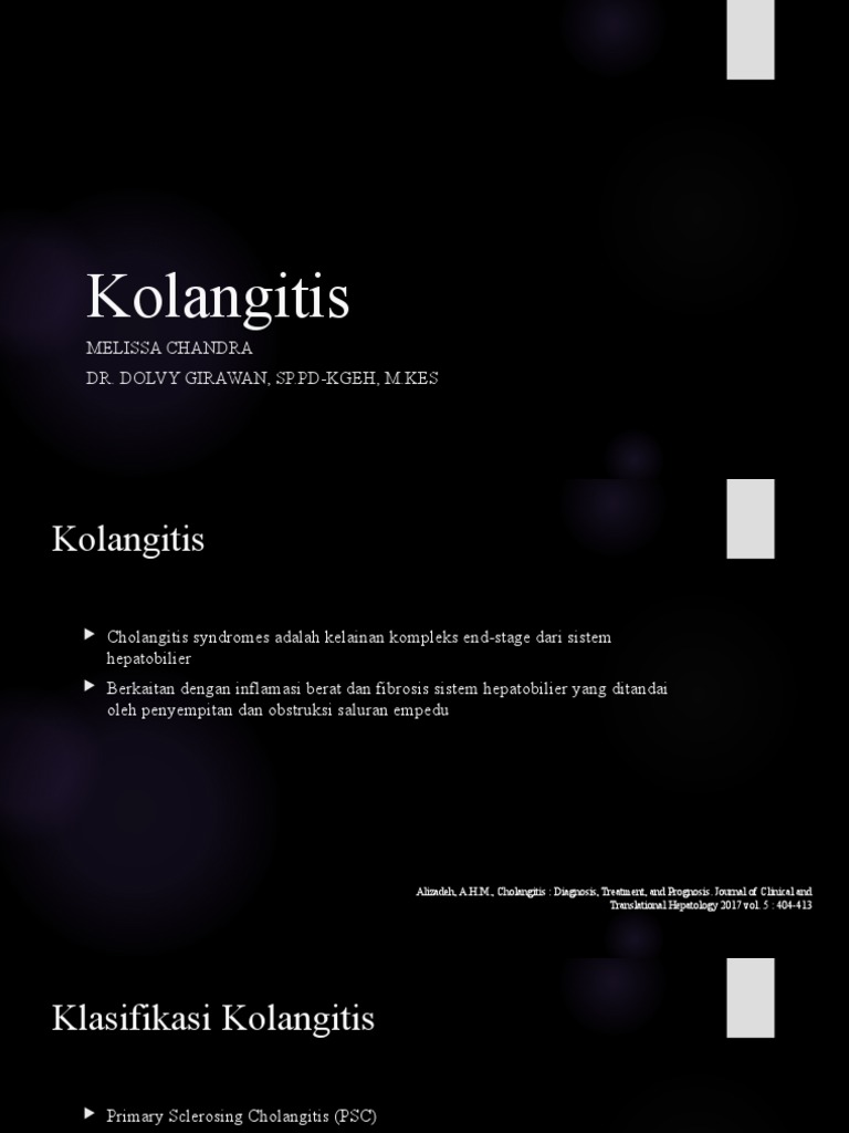Kolangitis | PDF