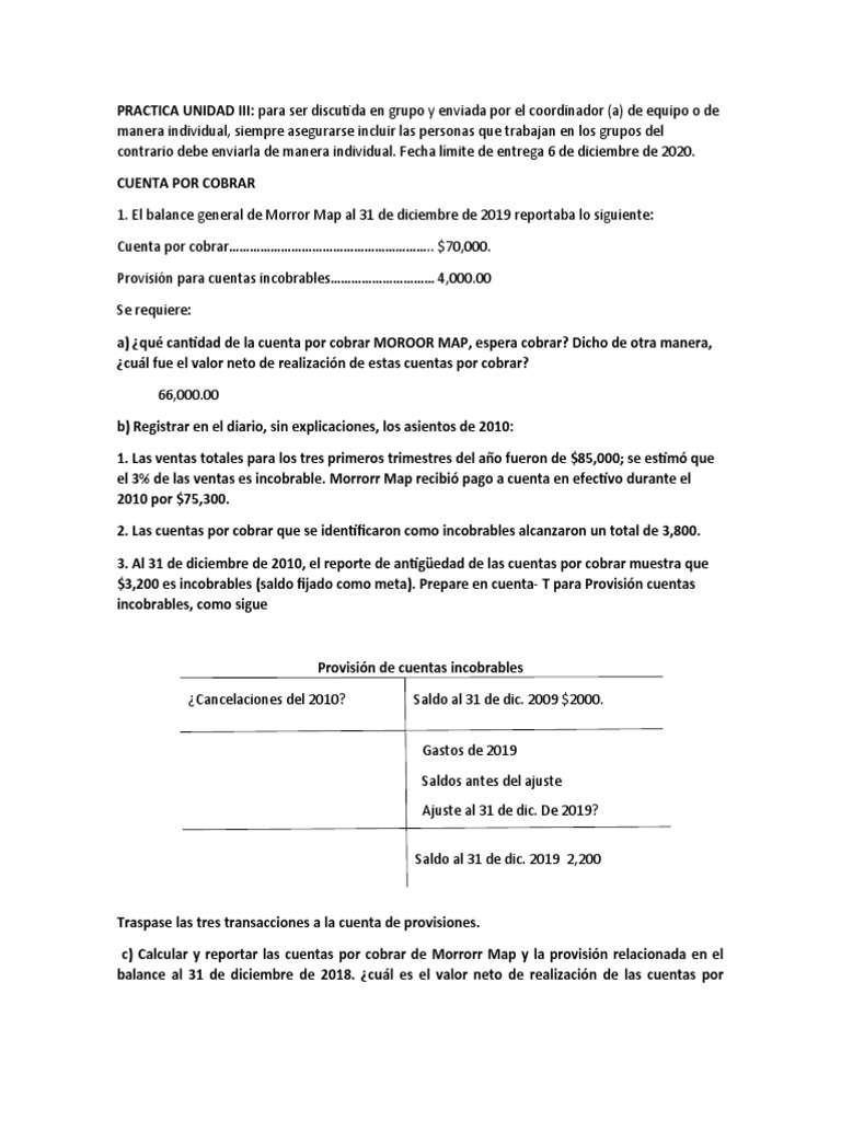 Practica Unidad Iii | PDF | Servicios financieros | Economias