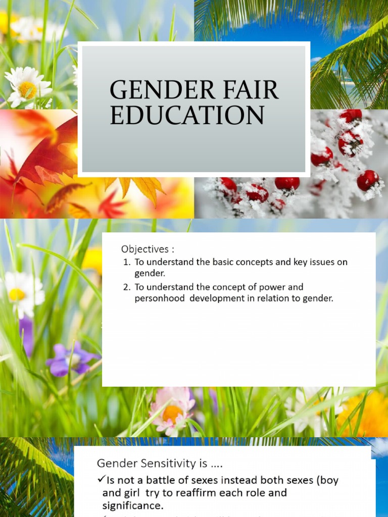 NSTP Gender FAIR EDUCATION | PDF