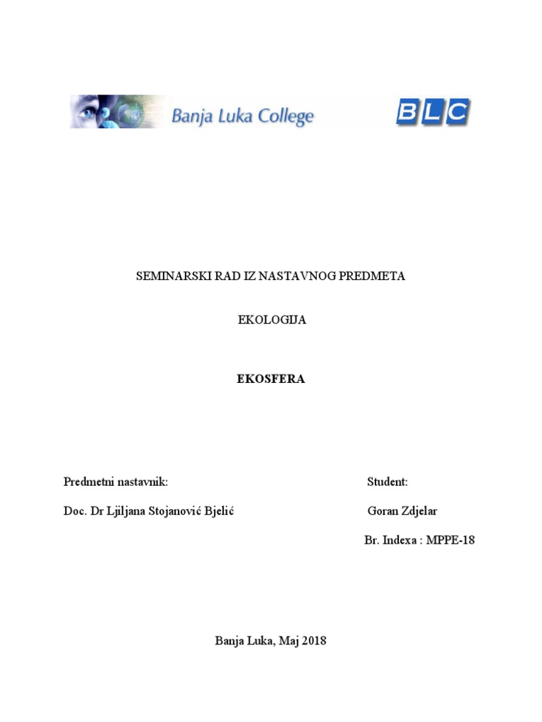 EKOSFERA | PDF