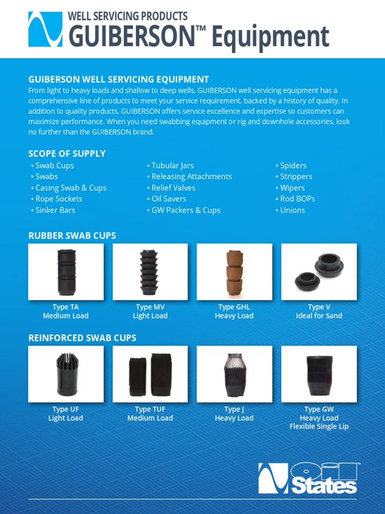 Guiberson Well Servicing Equipment | PDF | Home & Garden