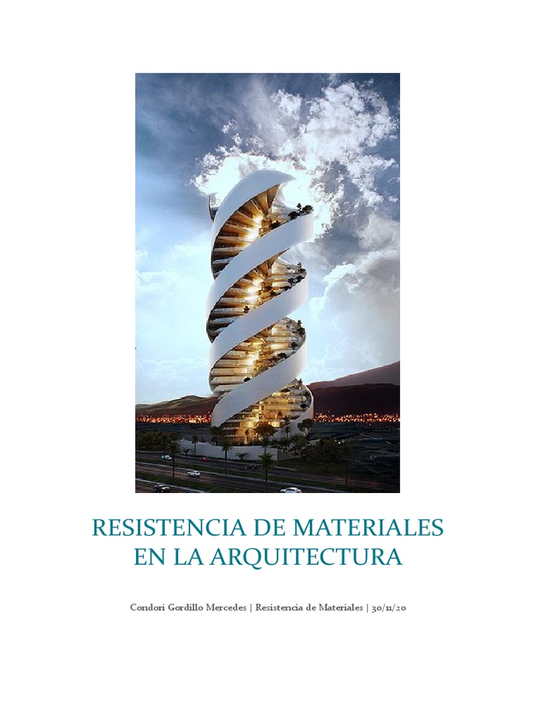 Resistencia de Materiales en La Arquitectur2 | PDF | Deformación ...