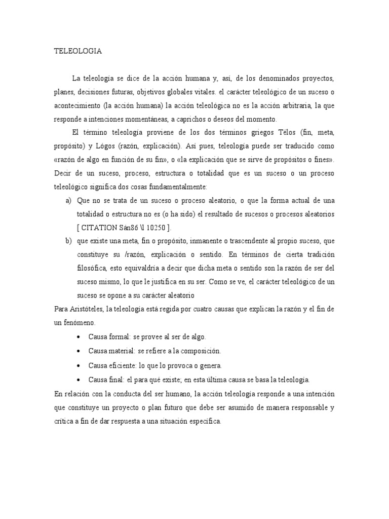 TELEOLOGIA | PDF | Sócrates | Moralidad