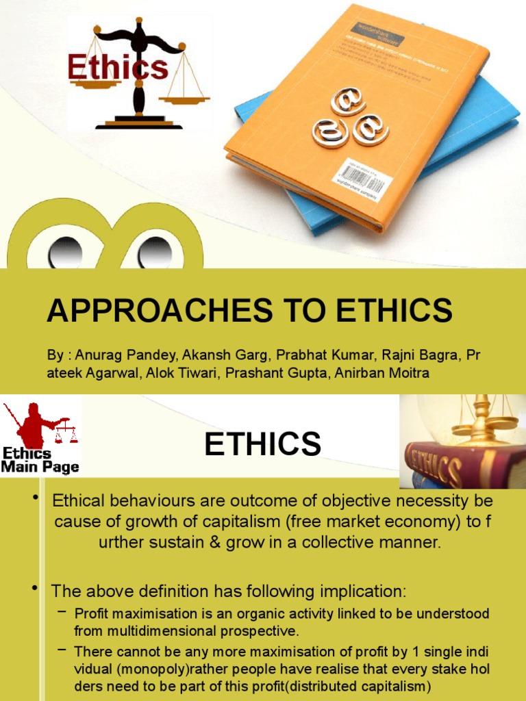 Approaches to Business Ethics: A Comparison of Teleological ...