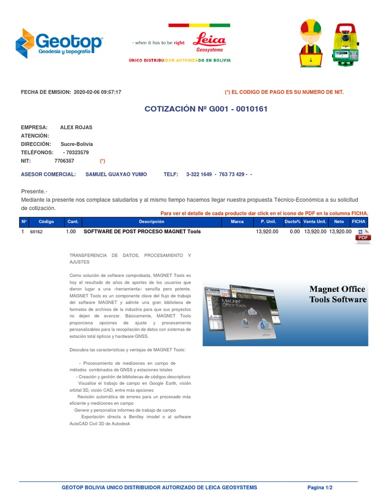 Manual MAGNET TOOLS | PDF | Software | Informática