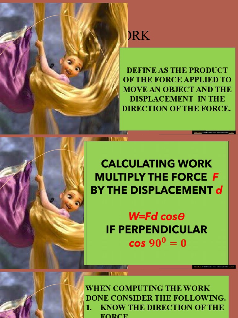 Calculating Work: Understanding the Relationship Between Force ...