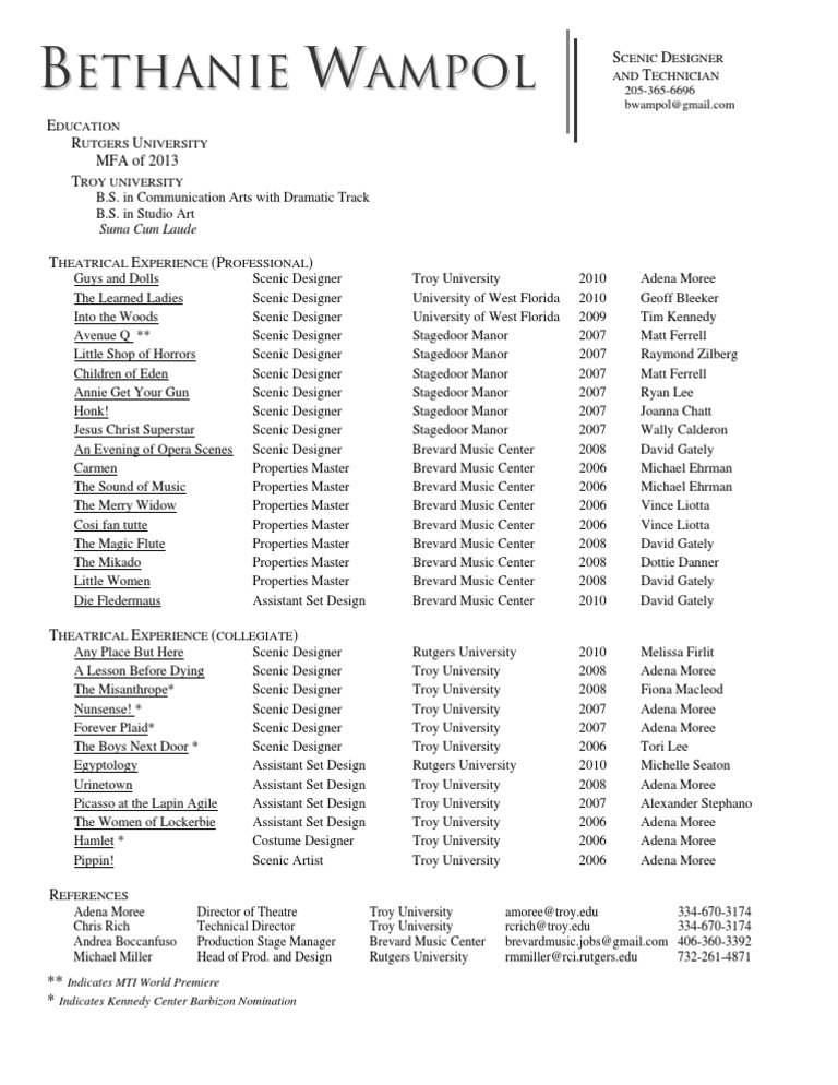 Resume Oct 10 | PDF