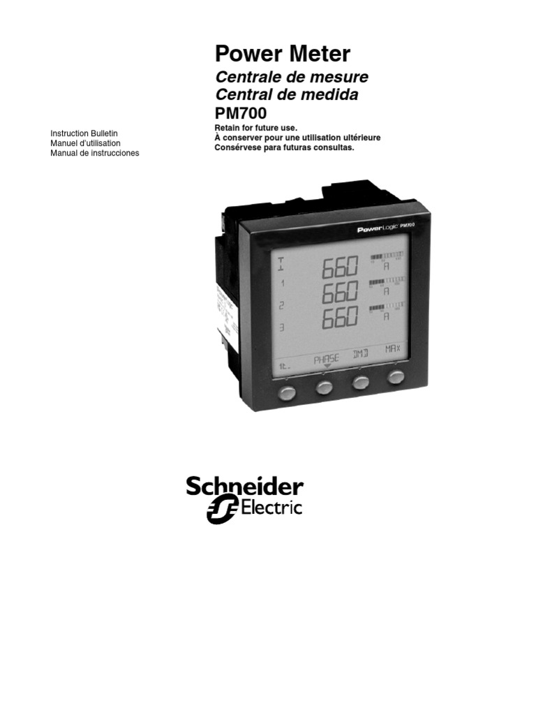 PM700 Manual | PDF | Electromagnetic Interference | Ac Power