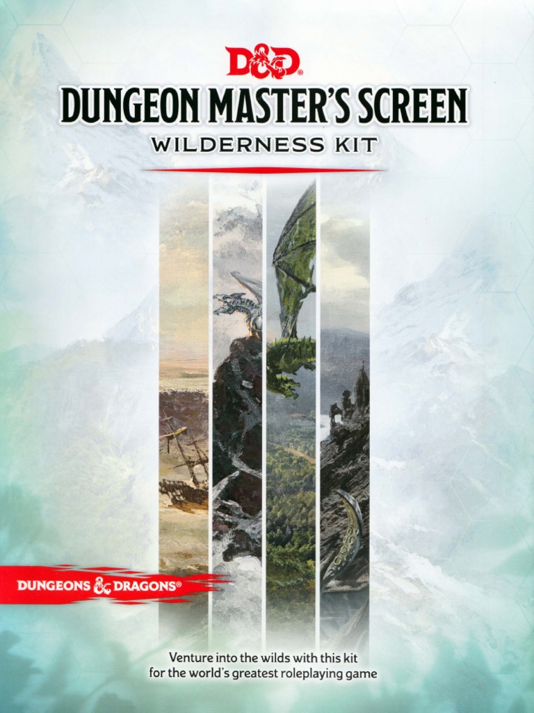 Dungeon Master's Screen Wilderness Kit | PDF | Leisure | Nature