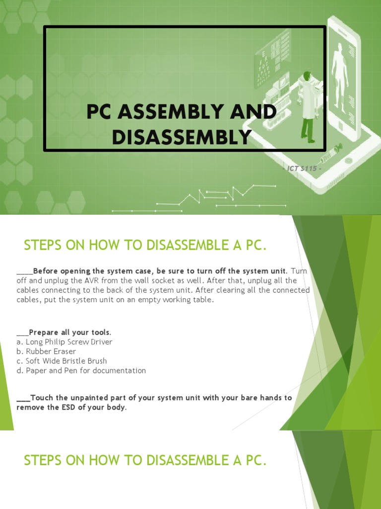 Ict S115 - PC Assembly&disassembly | PDF