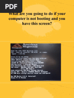 Boot Reference List | PDF | Laptop | Booting