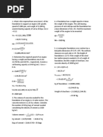 Genset Foundation Computation | PDF | Engine Technology | Internal Combustion Engine