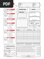 SW5e - Character Sheet | PDF