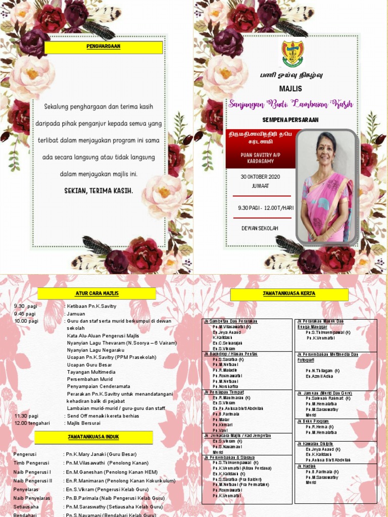 Buku Program Hari Persaraan-New | PDF