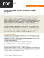 Diabetes Education CPT Codes Overview | PDF