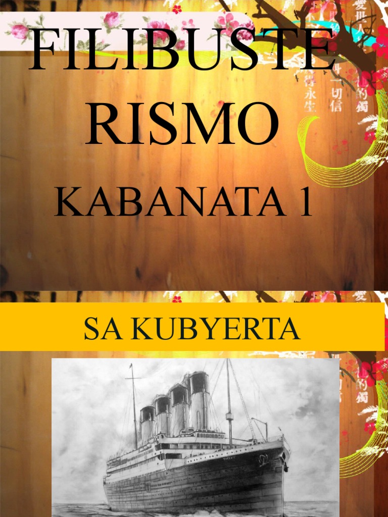 El Filibusterismo Kabanata 1 El Filibusterismo Buod Ng Design Ideas