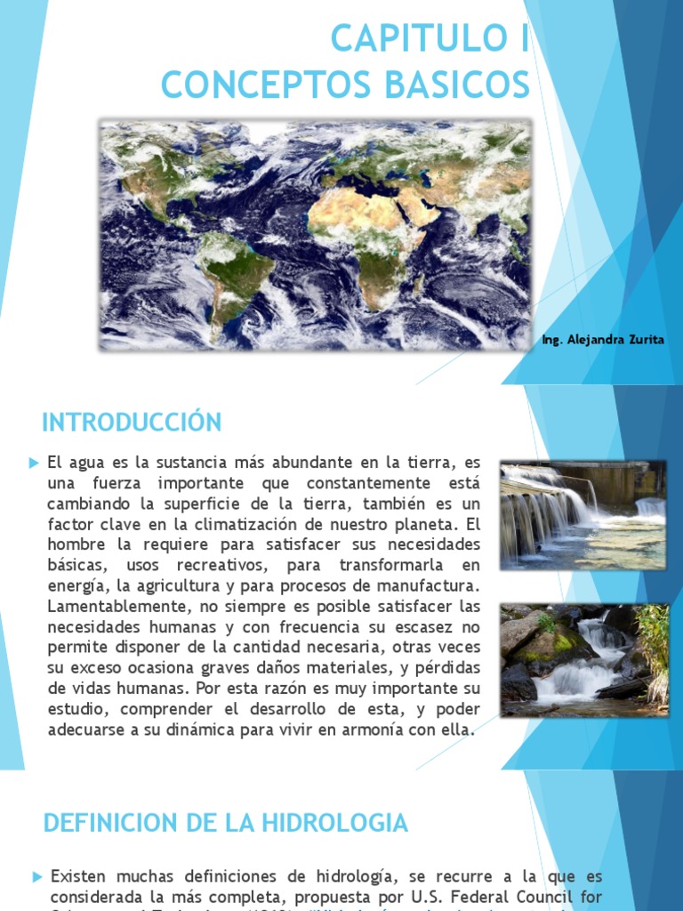 Capitulo 1 Conceptos Basicos PDF | PDF | Hidrología | Ingeniero civil Capitulo 1 Conceptos Basicos PDF | PDF | Hidrología | Ingeniero civil